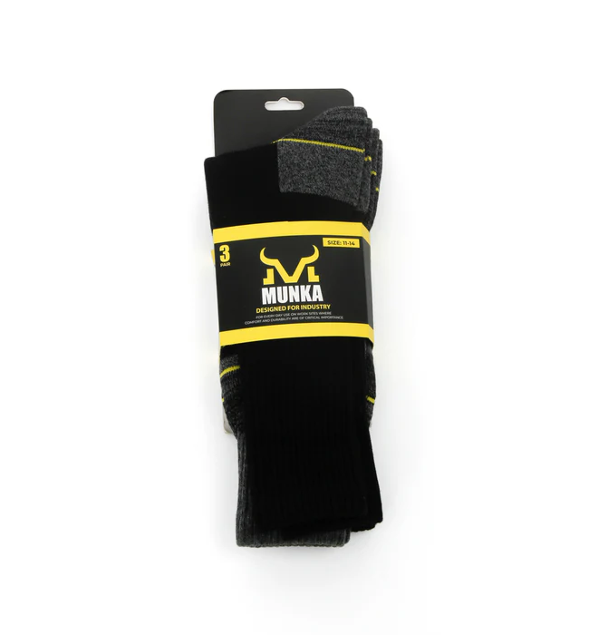 Munka Work Sock 3pk – Seears Workwear