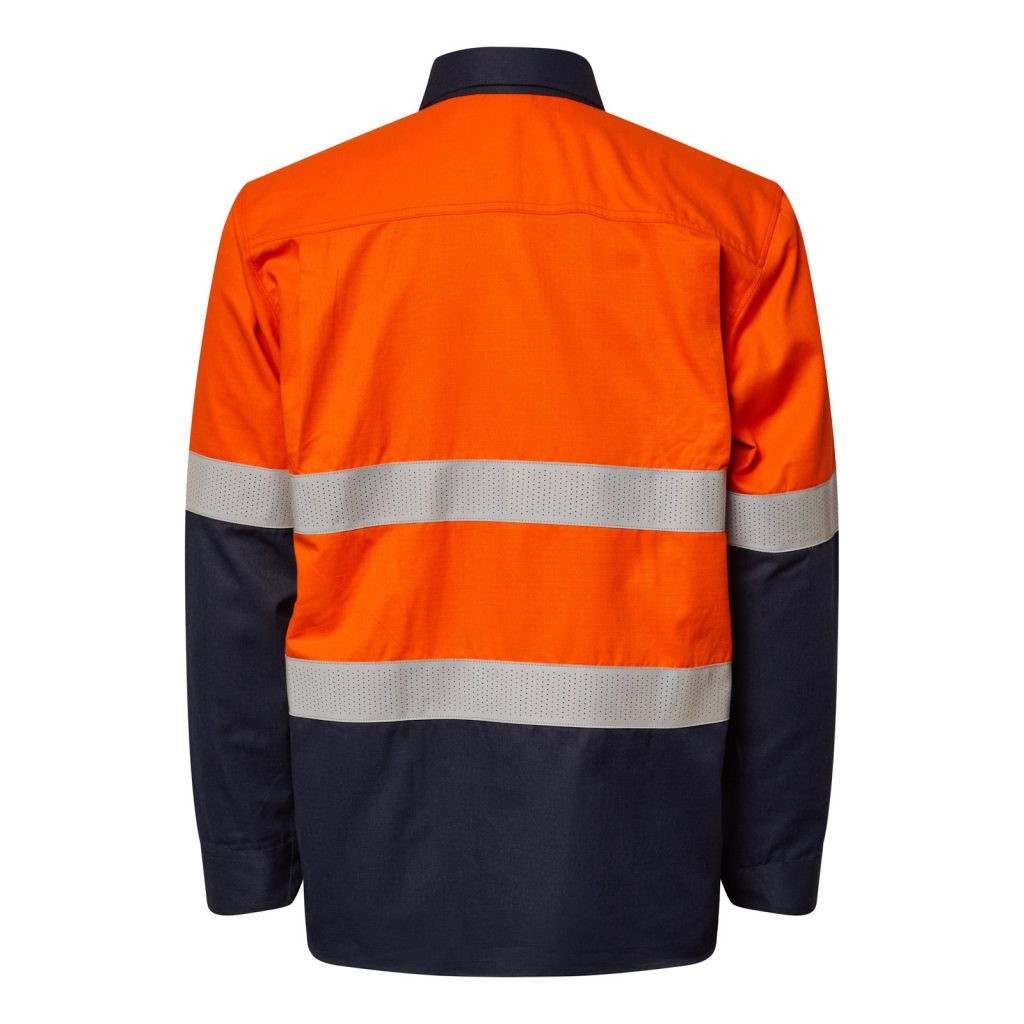 Flame Buster HRC2 HI VIS Reflective Shirt with Gusset Sleeves – Seears ...